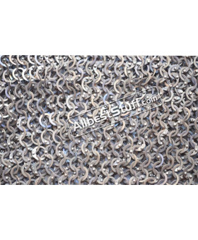 Hand made Riveted & Butted Chain Mail Sheets