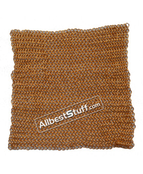 Hand made Riveted & Butted Chain Mail Sheets