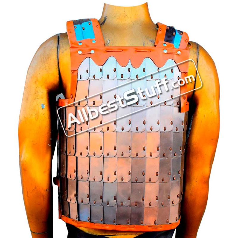 Medieval Mild Steel Lamellar Breastplate Armor